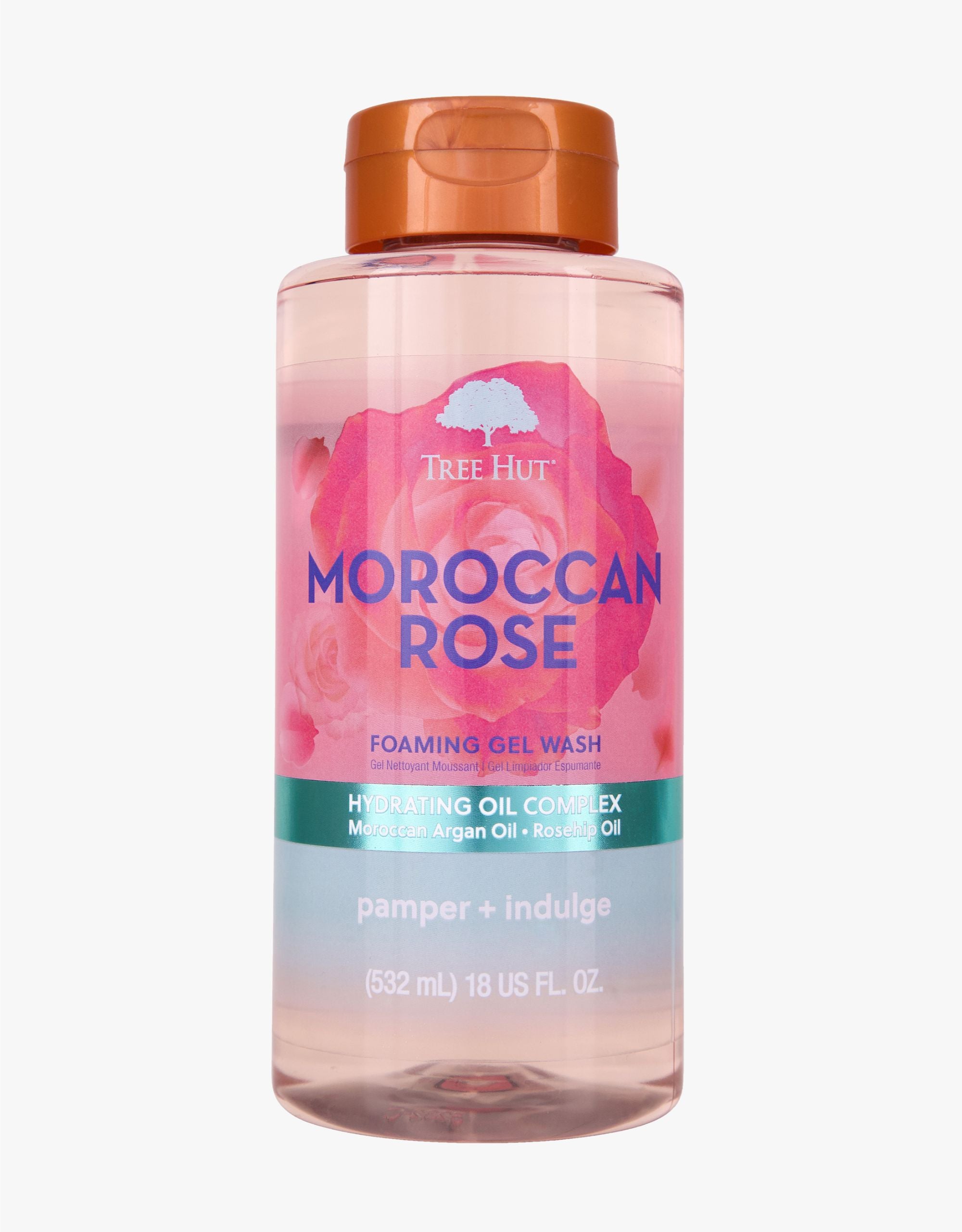 Moroccan Rose Foaming Gel Wash Tree Hut Shea®