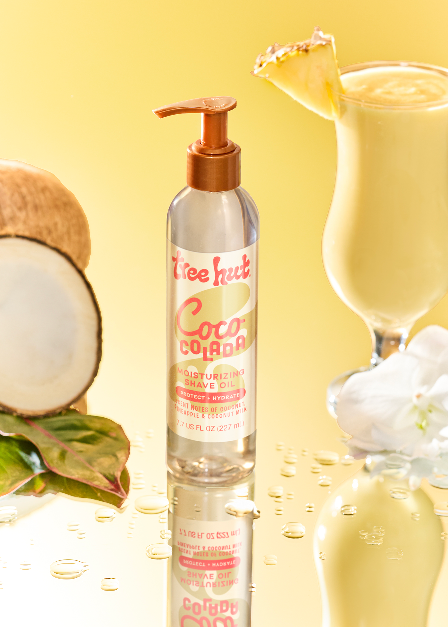 Coco Colada Moisturizing Shave Oil – Tree Hut Shea®